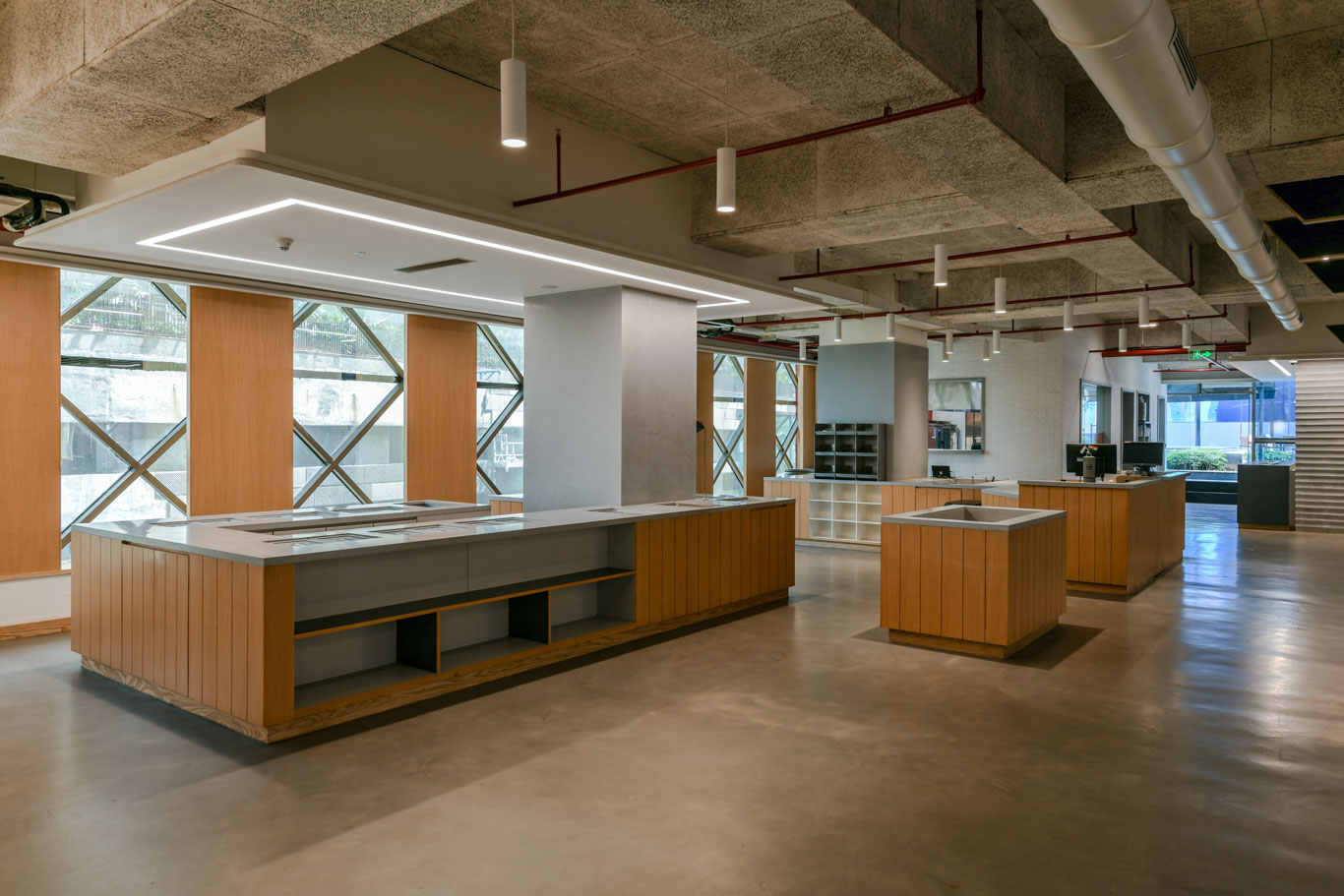 360 ONE Cafe / Gym - Alcove Designs